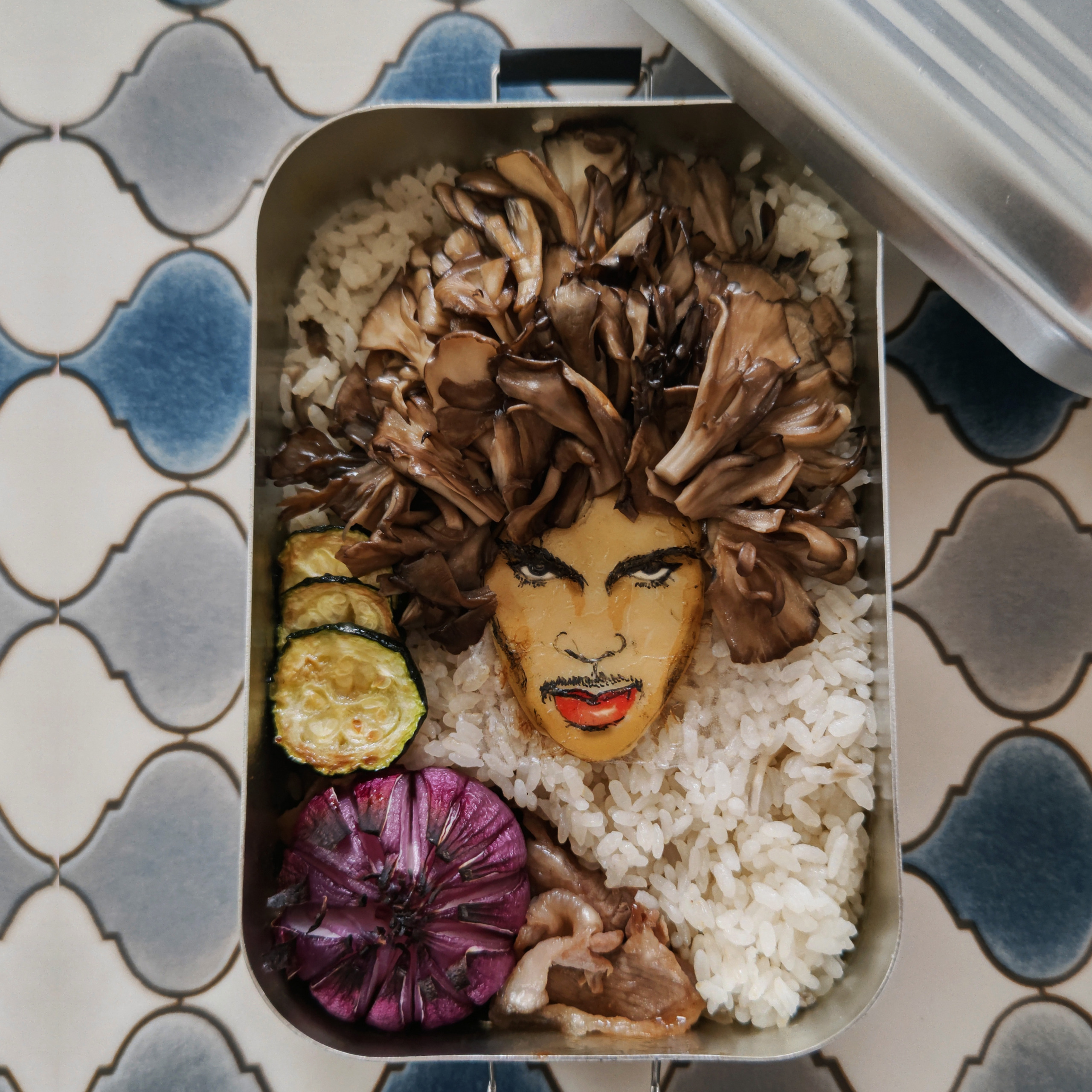 殿下級の存在感。めがひら産舞茸で作るプリンス弁当 » nancychannel