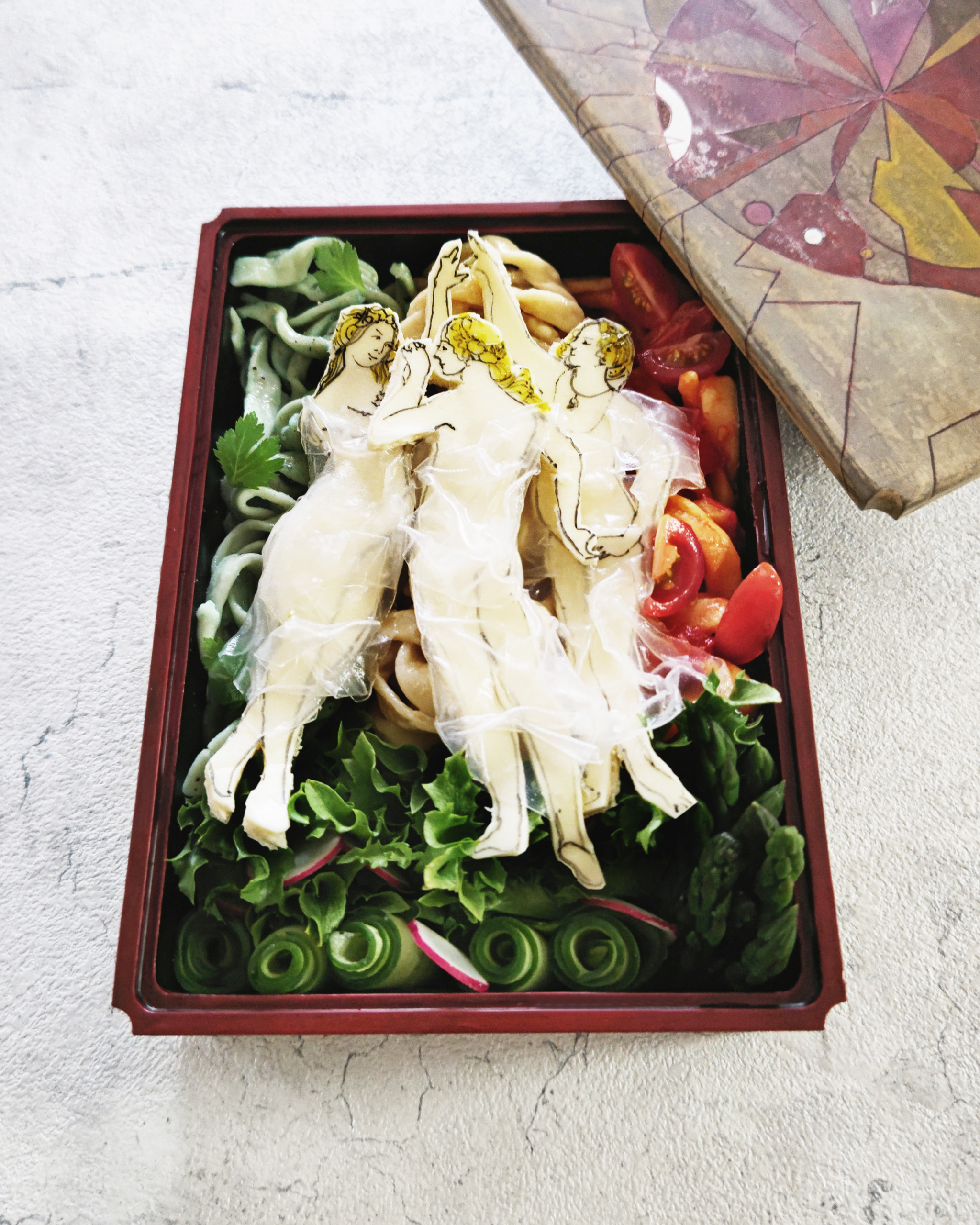 錆びたパスタマシーンから始まった、三美神舞う弁当劇場 » nancychannel